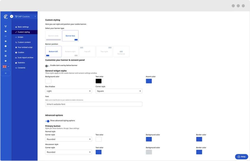 Cookies CMP -Plataforma de Gestão de Consentimento - LGPD & GDPR